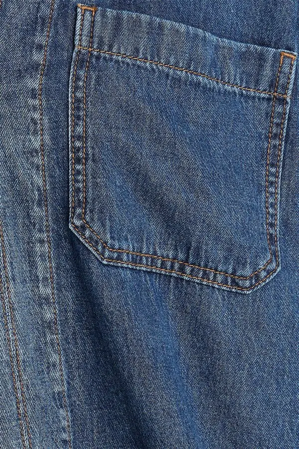 Rag & Bone Channing Denim Shirt - Dark Denim