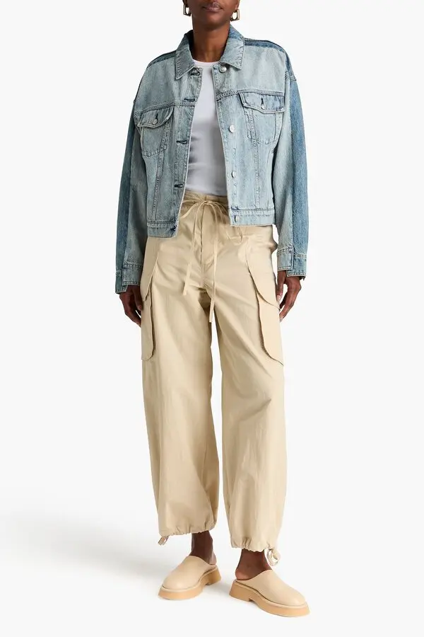 Rag & Bone Ryan Two-tone Denim Jacket