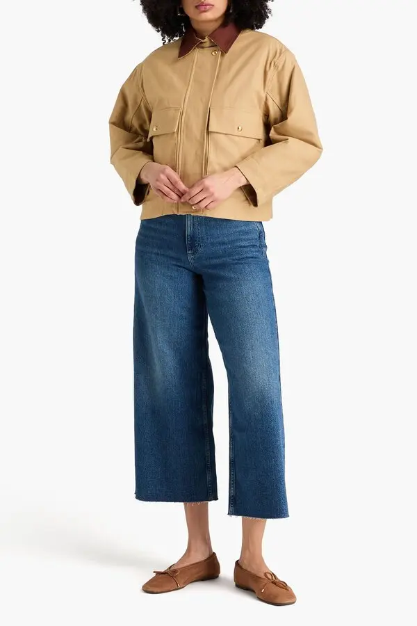 Rag & Bone Cotton-canvas Nonie Jacket - Sand