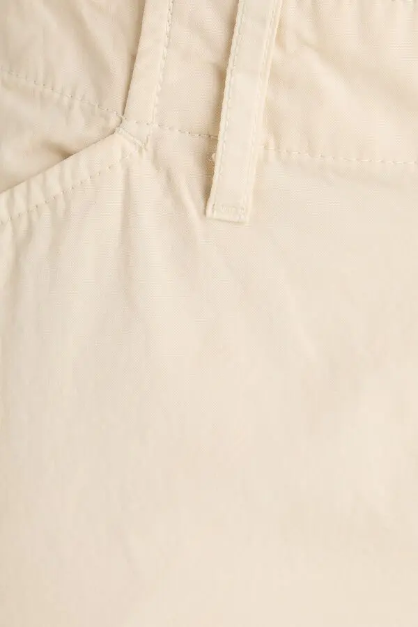 Rag & Bone Banks Cropped Cotton-canvas Wide-leg Pants