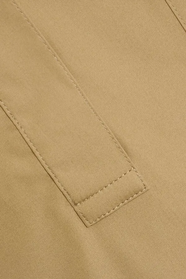 Loulou De Saison Pavi Cotton-poplin Shirt - Sand