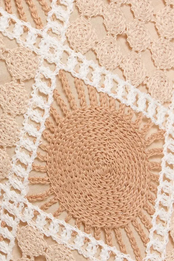 PatBO Bossa Crochet Wide-leg Pants
