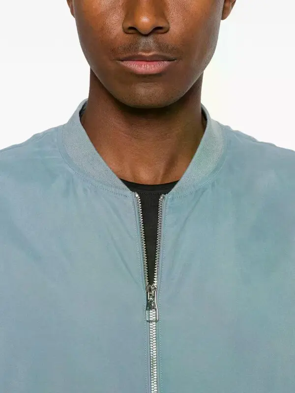 MONTECORE Zip-up Bomber Jacket - Blue