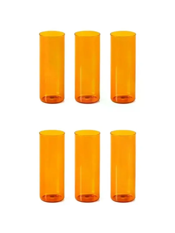 KNINDUSTRIE Long Glasses - Orange