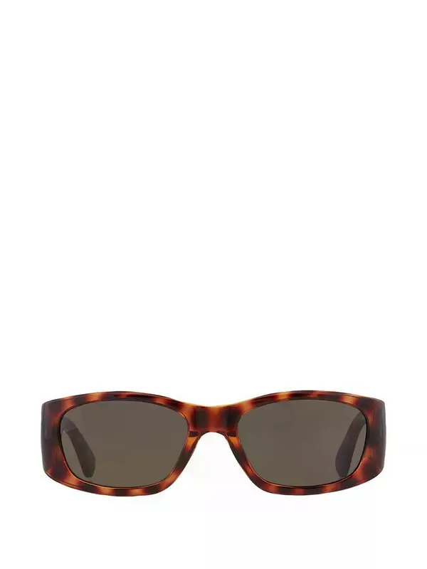 Moschino Rectangle-frame Sunglasses - Brown