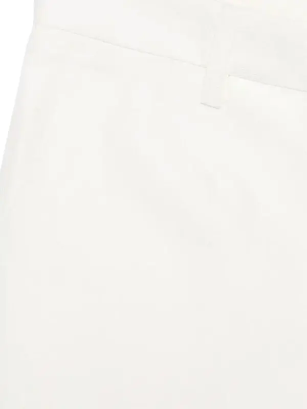 Zegna Pressed-crease Shorts - White