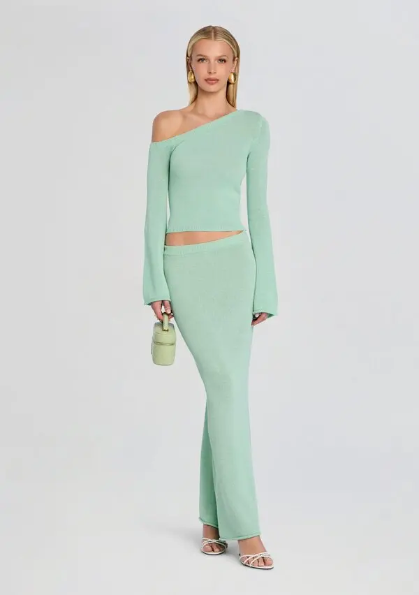 SEROYA Alivia Knit Top - Spearmint
