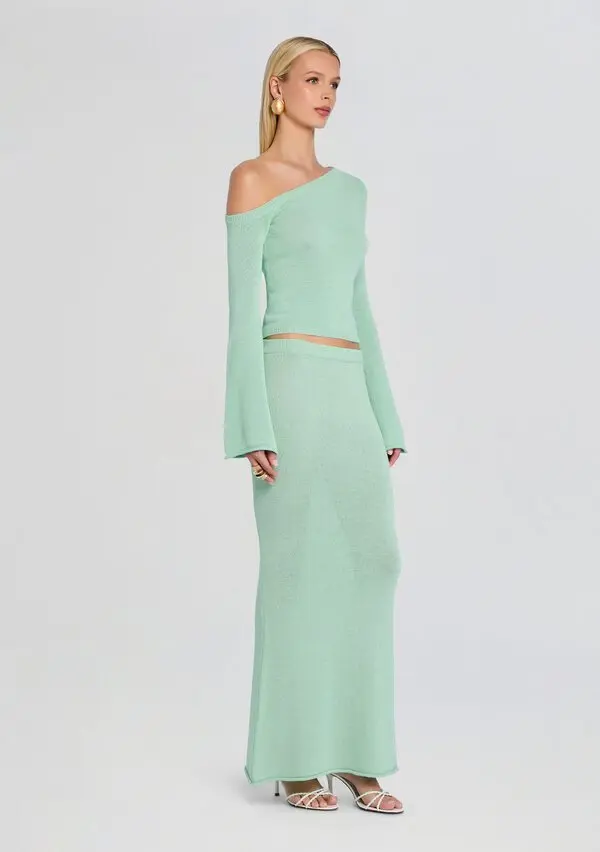 SEROYA Alivia Knit Top - Spearmint