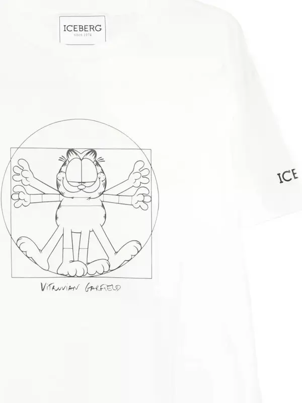 Iceberg Garfield-print T-shirt