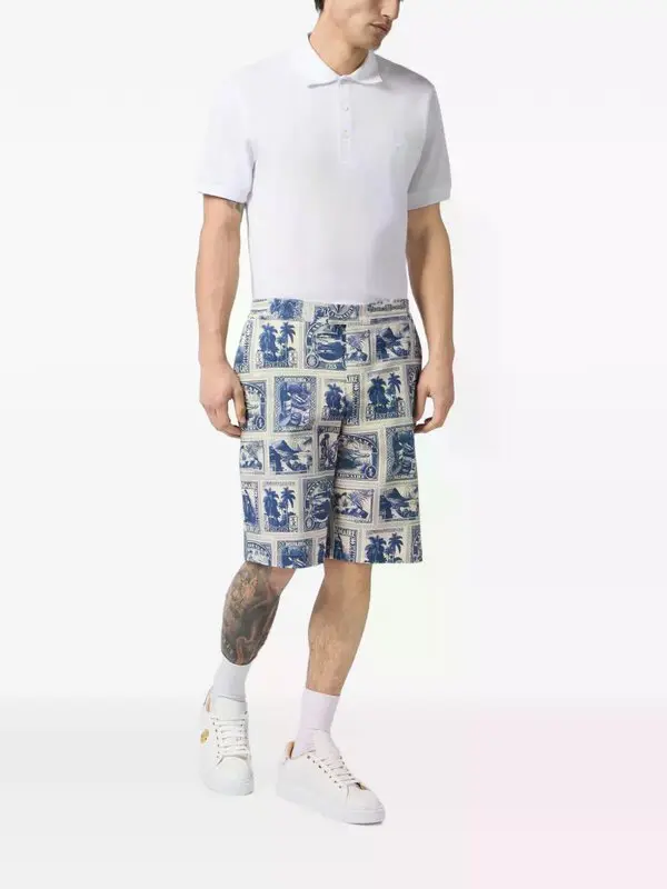 BILLIONAIRE Graphic-print Bermuda Shorts