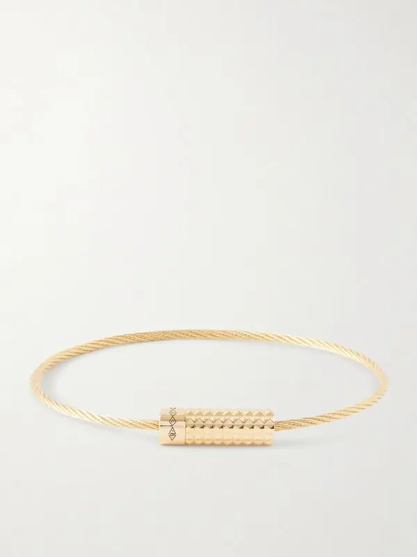 Le Gramme 11g Pyramid 18-karat Bracelet - Gold