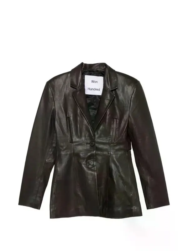 WON HUNDRED Silva Leather Jacket