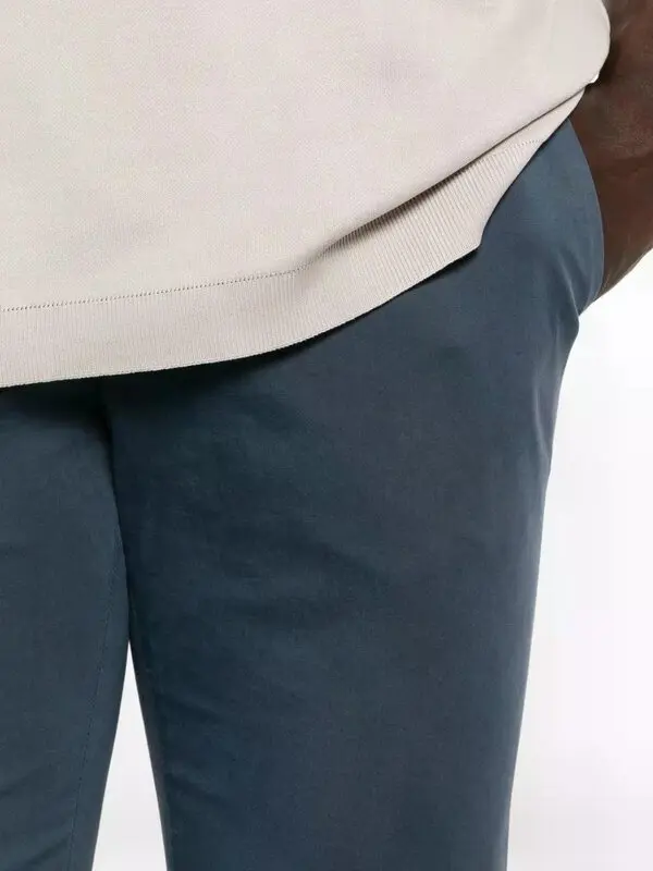 BRIGLIA 1949 Turn-up Trousers - Blue