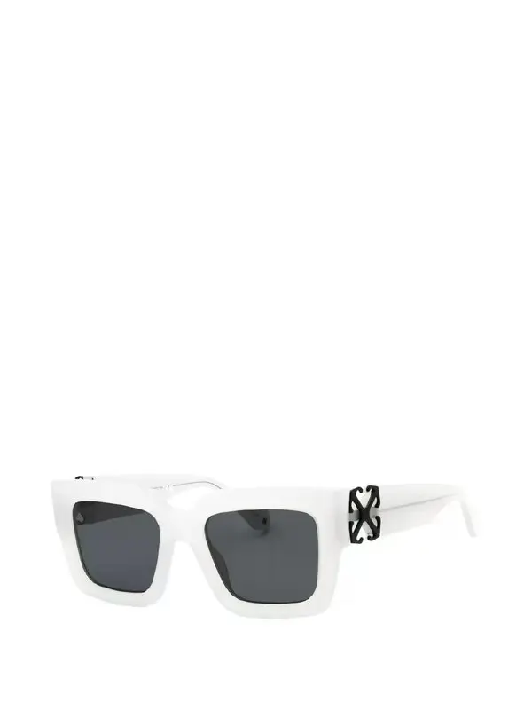 Off-White Mystic Arrows Square-frame Sunglasses - Grey