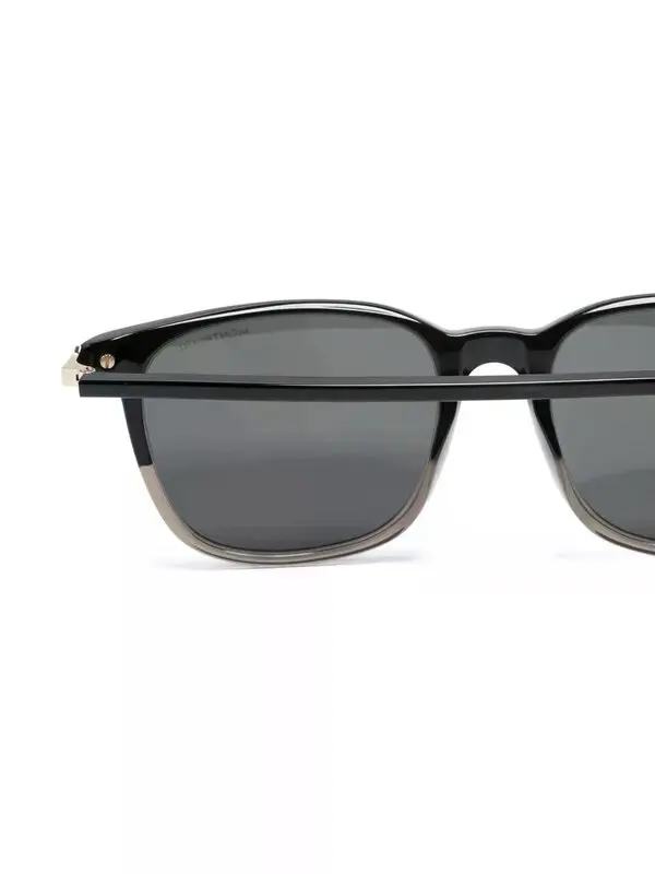Montblanc Two-tone Square-frame Sunglasses