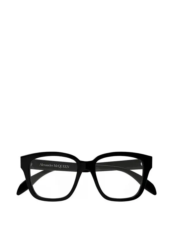 Alexander McQueen Square-frame Glasses - Black