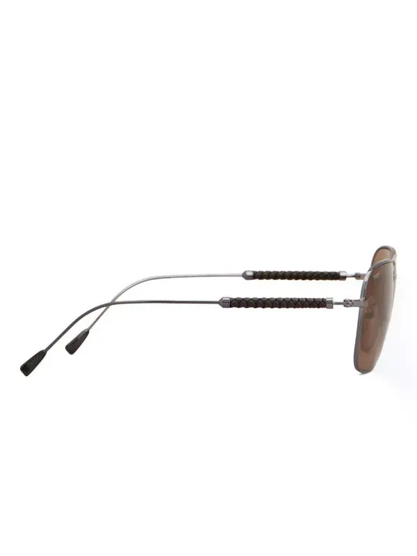 TOD'S Pilot Frame Sunglasses - Brown
