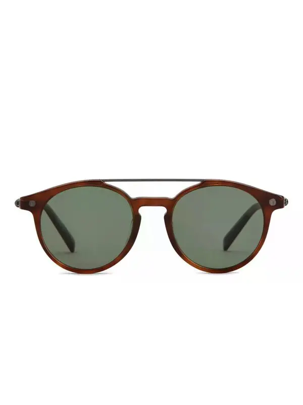 TOD'S Pilot-frame Sunglasses - Brown