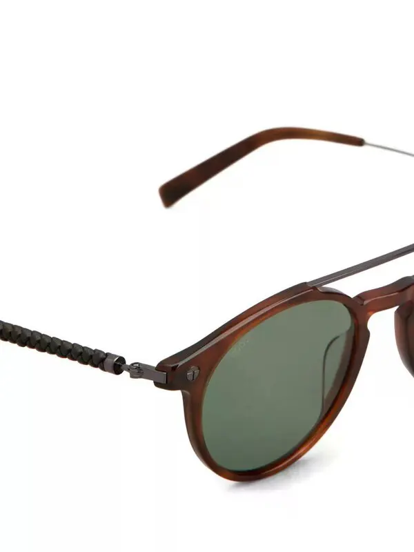 TOD'S Pilot-frame Sunglasses - Brown