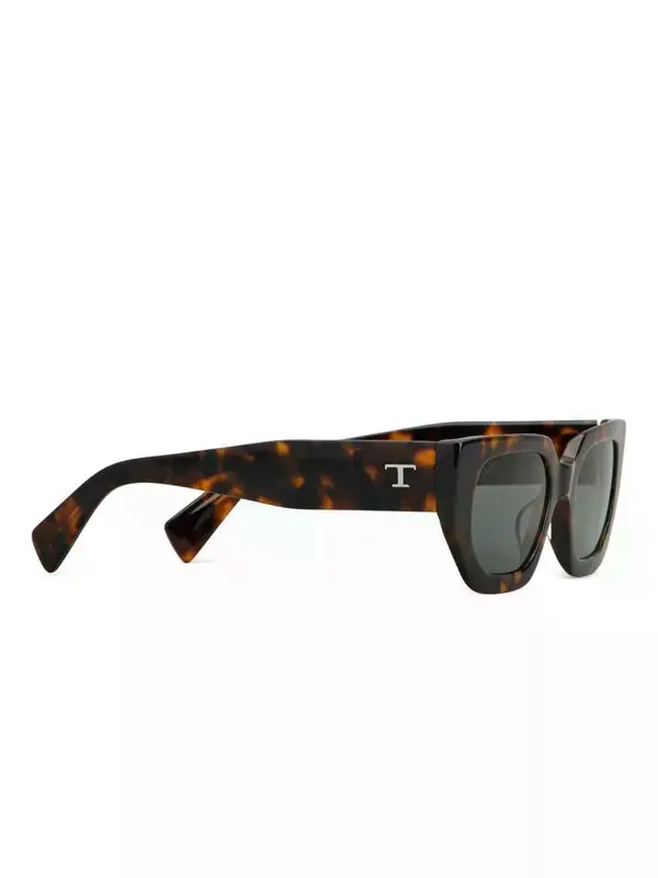 TOD'S Geometric Sunglasses - Brown