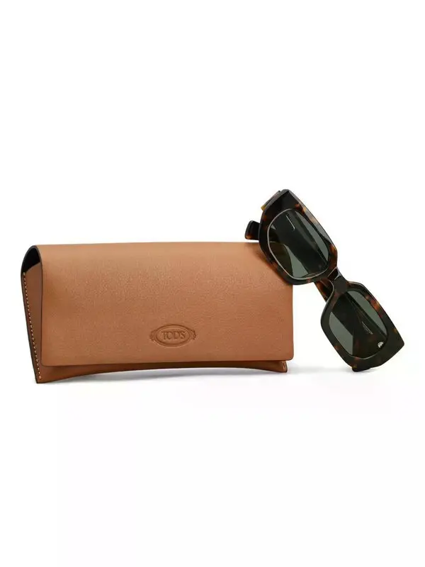 TOD'S Geometric Sunglasses - Brown