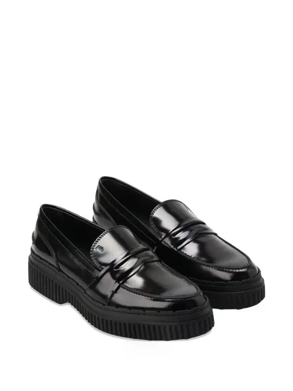 TOD'S Leather Platform Loafers