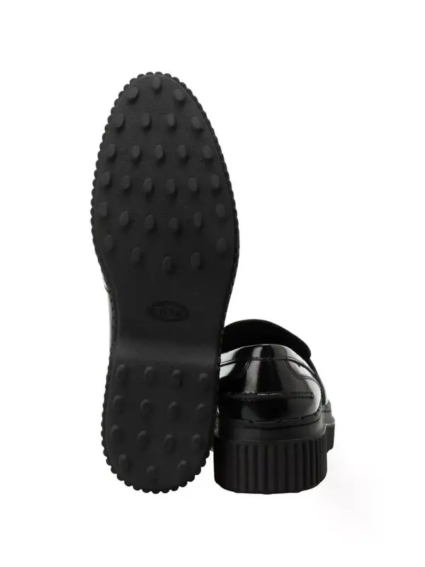 TOD'S Leather Platform Loafers