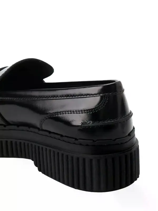 TOD'S Leather Platform Loafers
