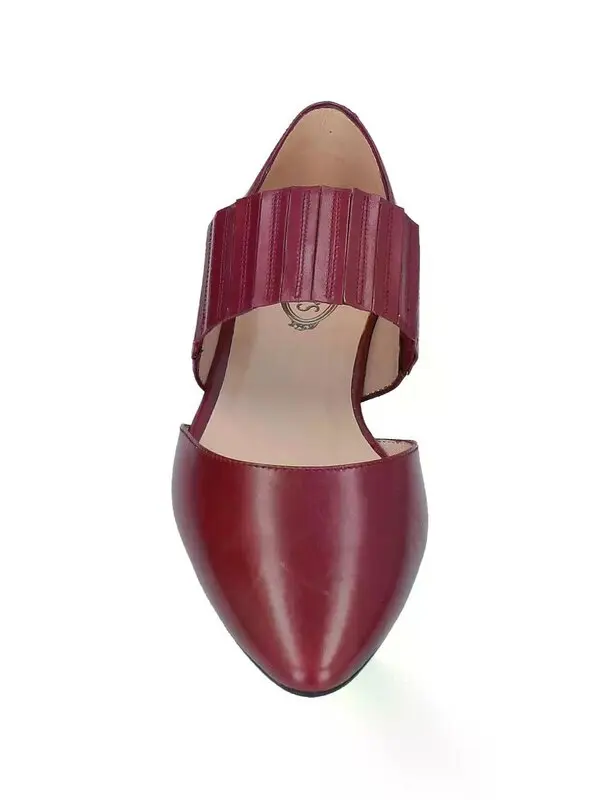 TOD'S Gomma 22b Leather Ballet Flats