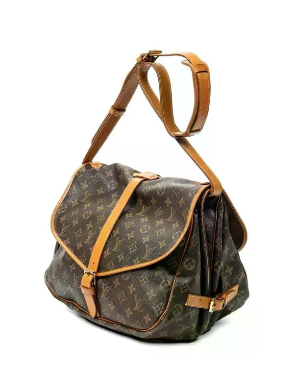 LOUIS VUITTON Monogram Saumur Shoulder Bag