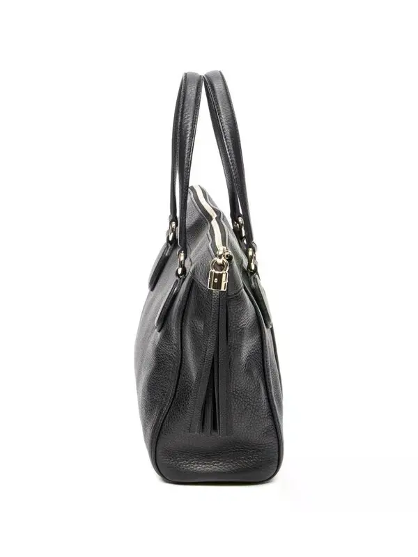 Gucci Soho Working Interlocking-g Tassel Detail Leather Tote Bag