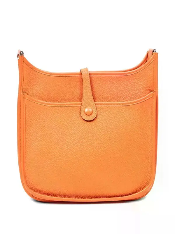 Hermès Evelyne Logo-detail Shoulder Bag - Orange