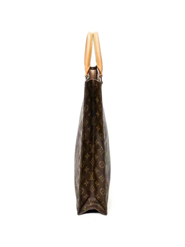 LOUIS VUITTON Monogram Sac Plat Tote Bag