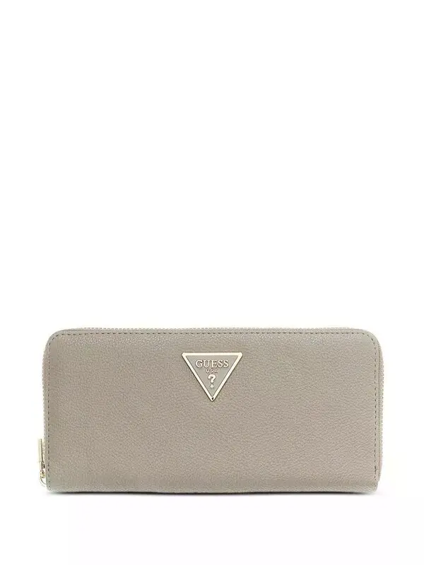 Guess Laurel Triangle-logo Maxi Wallet - Grey