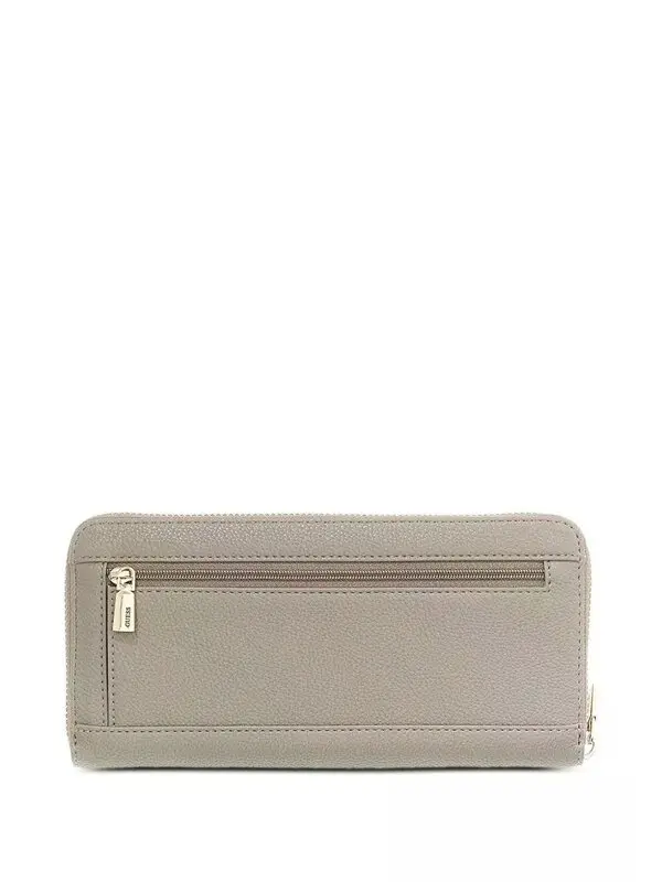 Guess Laurel Triangle-logo Maxi Wallet - Grey