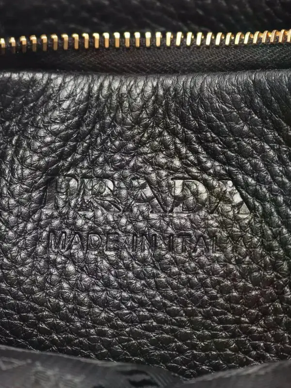 Prada 2013-2026 Vitello Daino Soft Perforated Tote Bag