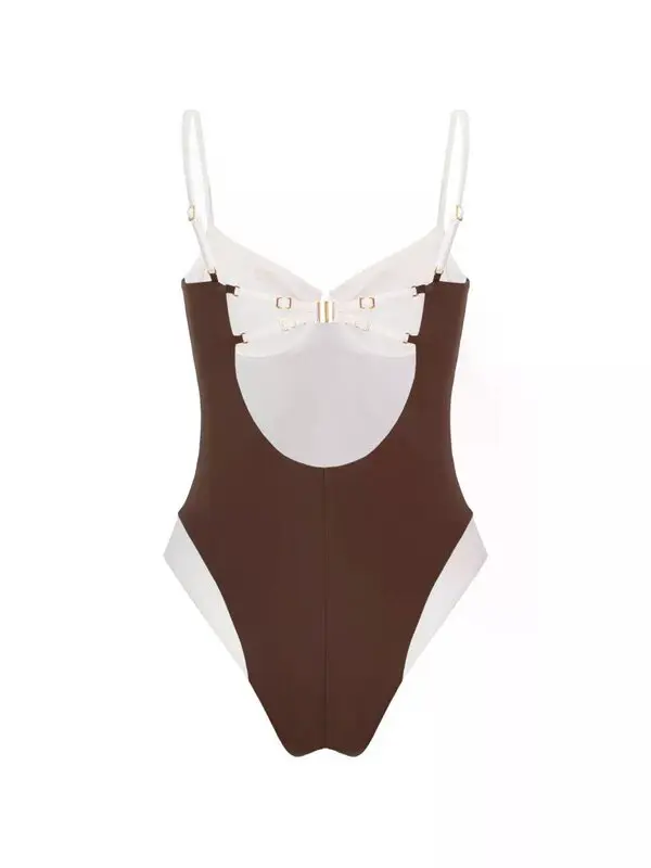 NOIRE SWIMWEAR Celine Swimsuit - Brown