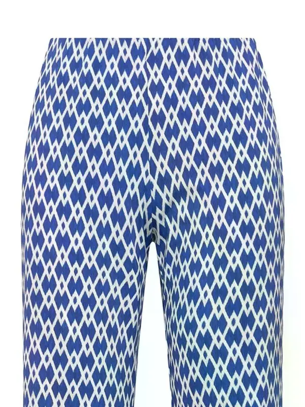 Malìparmi Geometric-print Trousers