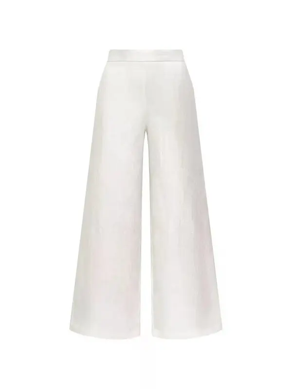 Malìparmi Floral Jacquard Trousers