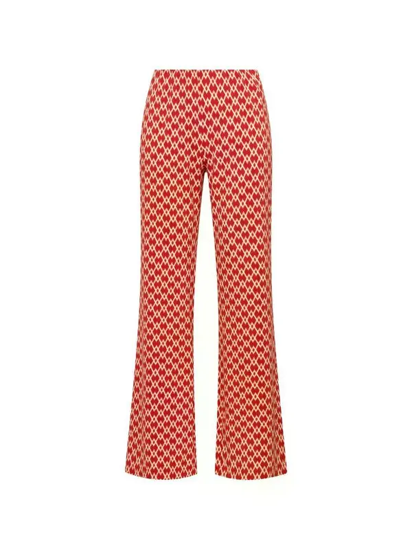 Malìparmi Geometric Print Full Length Trousers