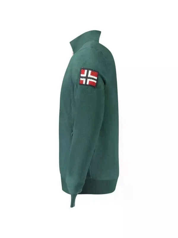 NORWAY 1963 Zip-up Fleece Sweatshirt