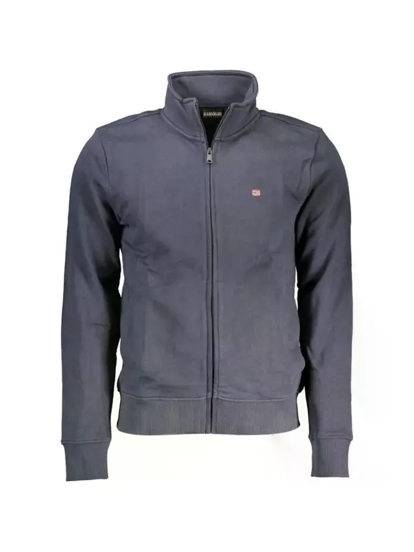 NAPAPIJRI Zip-up High-neck Sweatshirt - Blue