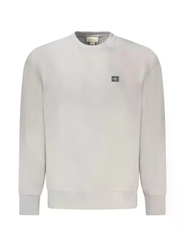 Calvin Klein Logo Patch Crew-neck Sweatshirt