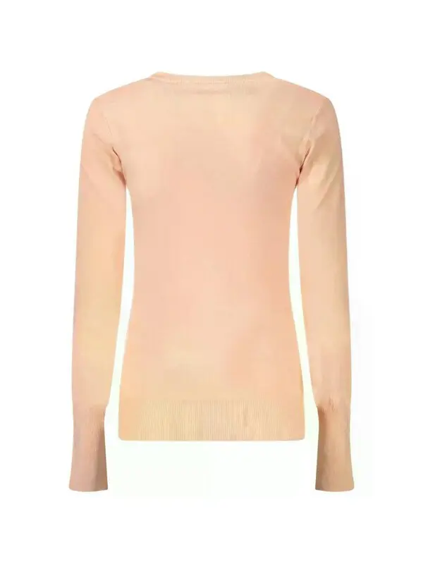 Guess Button-cuff Sweater - Pink