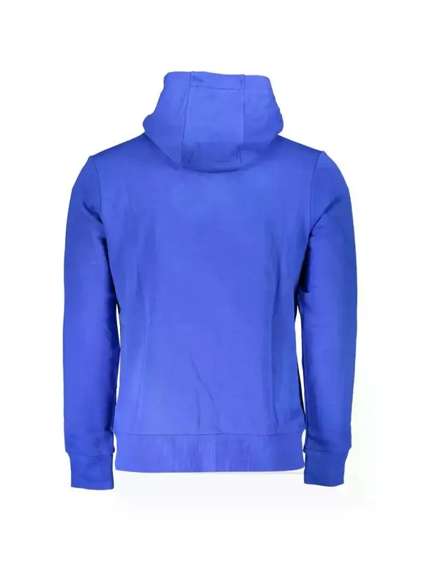 LA MARTINA Logo-detail Hoodie - Blue