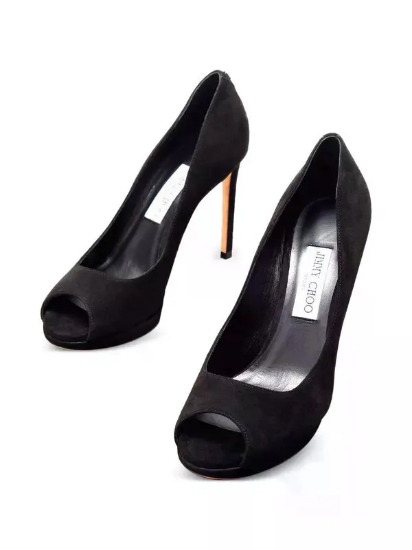 JIMMY CHOO Riya Peep-toe Pumps