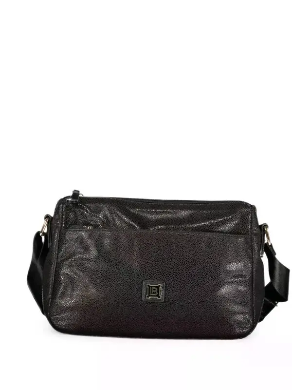LAURA BIAGIOTTI Crossbody Bag With Logo Plaque