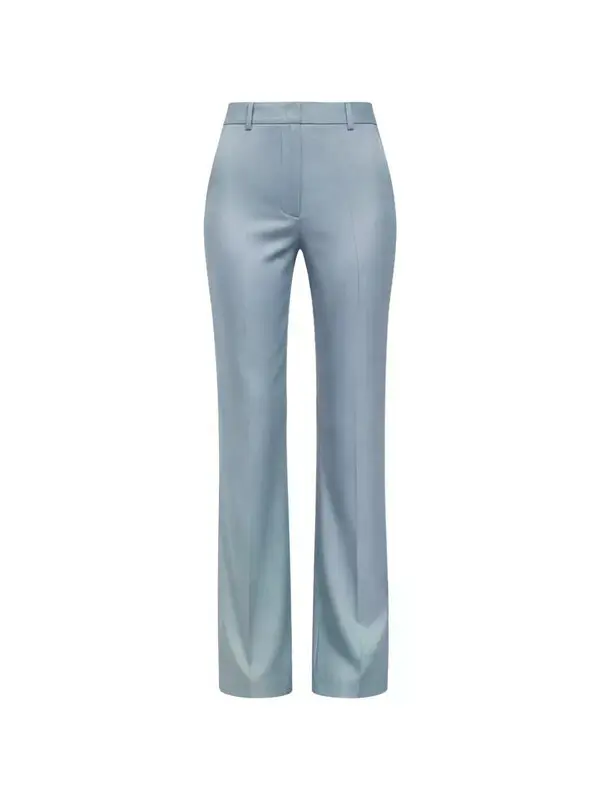 Patrizia Pepe Satin Slim-cut Trousers