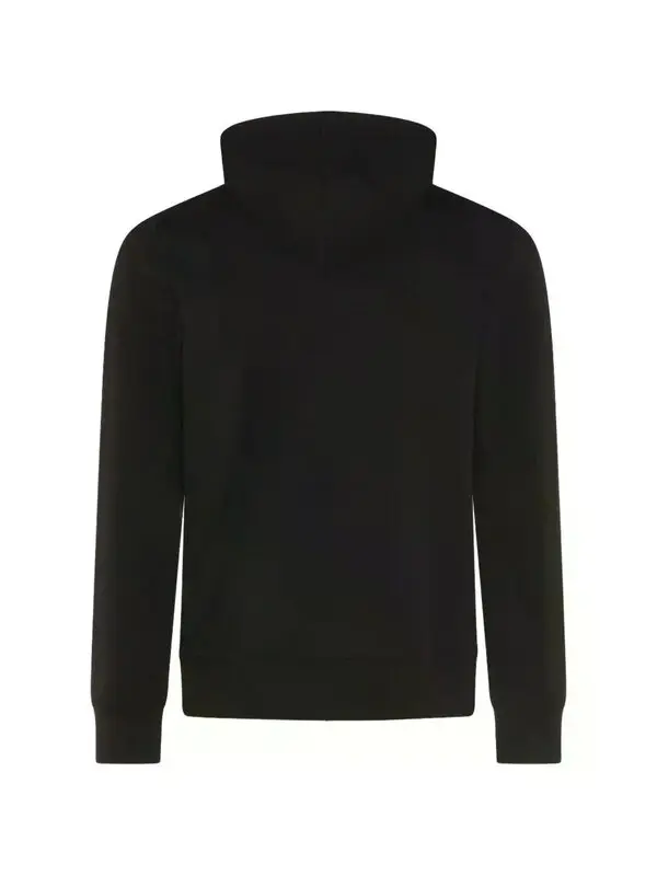 K-WAY Anton Logo-patch Zip-up Hoodie - Black
