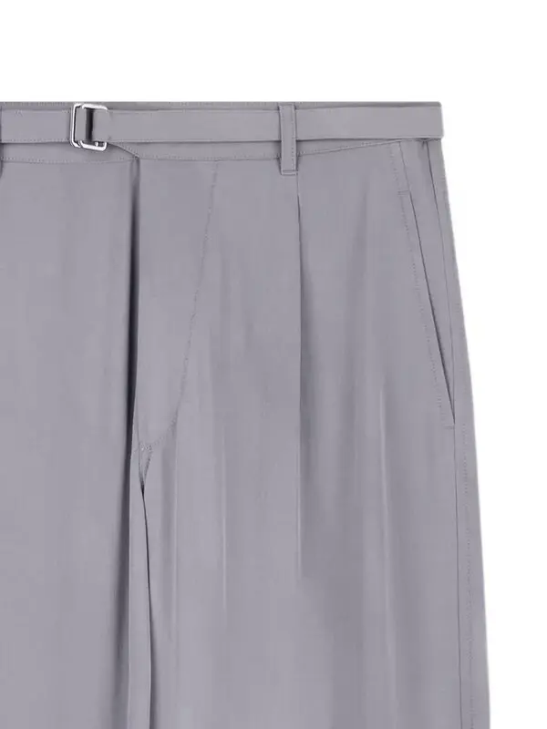 Giorgio Armani Pleated Belted Trousers